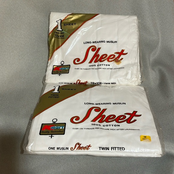 kmart | Bedding | Unopened Vintage Kmart Twin Matching Sheets | Poshmark